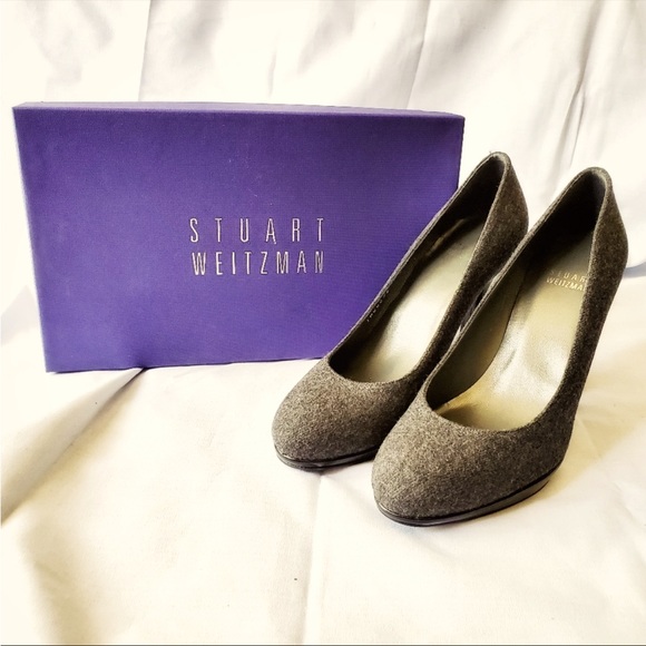 Stuart Weitzman | Shoes | 74 New In Box Gorgeous Stuart Weitzman Grey ...
